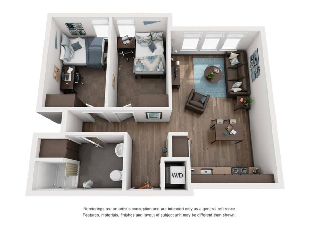 Floor Plans | University of Oregon Housing | Arena District